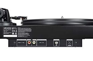 Audio-Technica AT-LP7 Fully Manual Belt-Drive Turntable Black