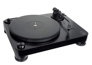 audio-technica at-lp7 fully manual belt-drive turntable black