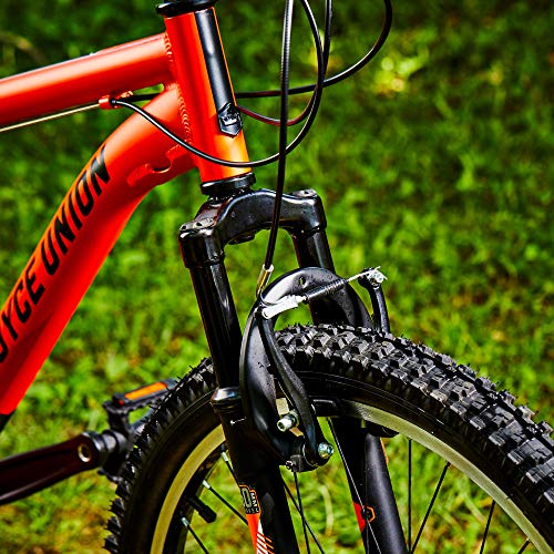 ROYCE UNION RTT 24" Mens 21-Speed Mountain Bike, Aluminum 15 Inch Frame, Trigger Shift, Matte Tangerine (74408)