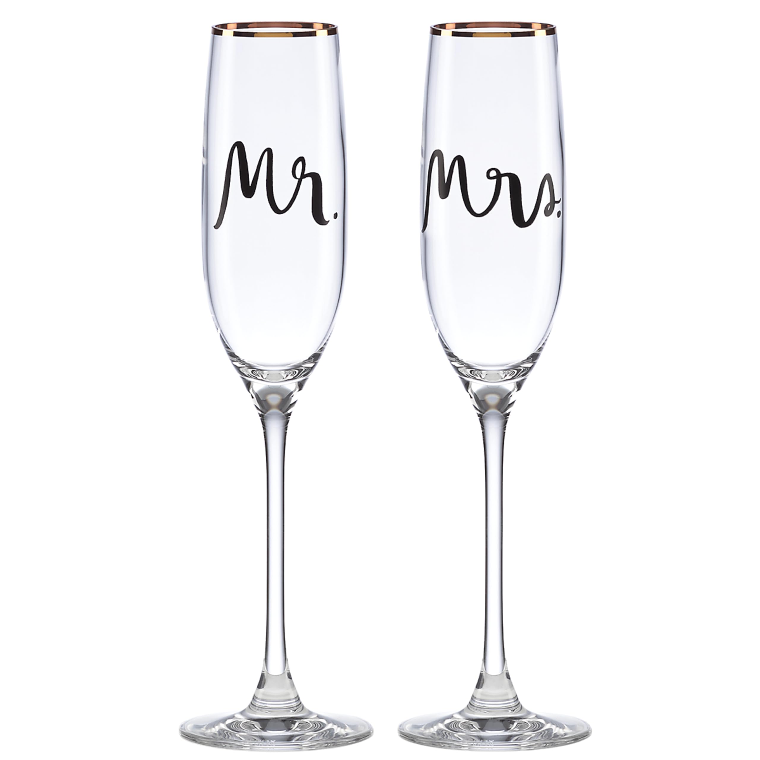 Kate Spade New York 880361 Bridal Party 2-Piece Champagne Flute Set