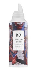 r+co rodeo star volumizing thickening foam for fine to medium hair - 5 oz