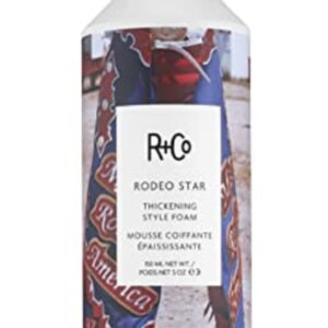 R+Co Rodeo Star Volumizing Thickening Foam for Fine to Medium Hair - 5 Oz