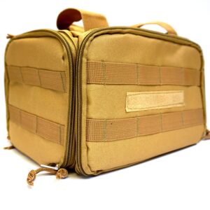 clenzoil field & range universal gun cleaner range bag (tan)