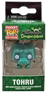 funko pocket pop tohru miss kobayashi's dragon maid hot topic exclusive keyring