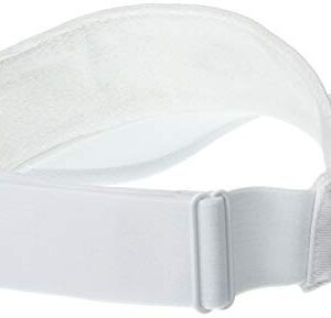 Lacoste Mens Sport Petit Pique Golf Visor, White, One Size