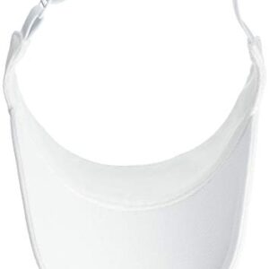 Lacoste Mens Sport Petit Pique Golf Visor, White, One Size