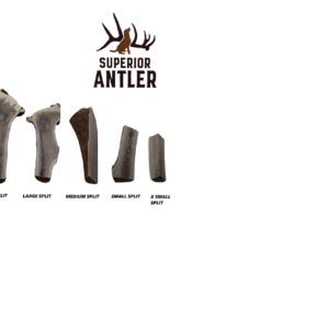 Jumbo Elk Antler Split for Dogs –XXL G Natural Premium Grade A. Antler Chew. Naturally Shed, Hand-Picked, and Made in The USA. NO Odor, NO Mess. GUARENTEED SATISIFACTION. for Dogs 70-90+ Lbs.