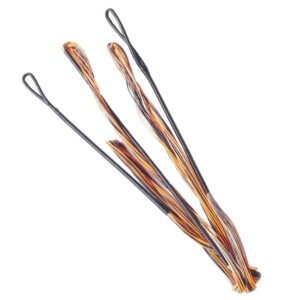 zshjgjr archery 16 strands bowstring replacement fast flight bowstring recurve longbow string amo length 60”-70”(70"/168.9cm)