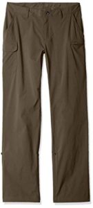 solstice apparel women's stretch roll up pant, bark, 14