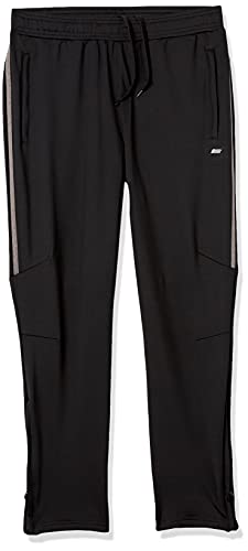 Amazon Essentials Men's Performance Stretch Knit Training Pant, Black, Medium