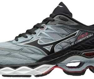 Mizuno Women's Wave Creation 20 Running Shoe, Sky Gray-silver, 8.5 US