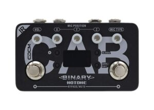 hotone binary ir cab guitar bass effects pedal