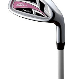 Remarkable Girls Right Handed Pink Junior Golf Club Set for Age 3 to 5 (Height 3' to 3'8") Set Includes: Driver (15"), Hybrid Wood (25*), 7 Iron, Putter, Bonus Stand Bag & 2 Headcovers