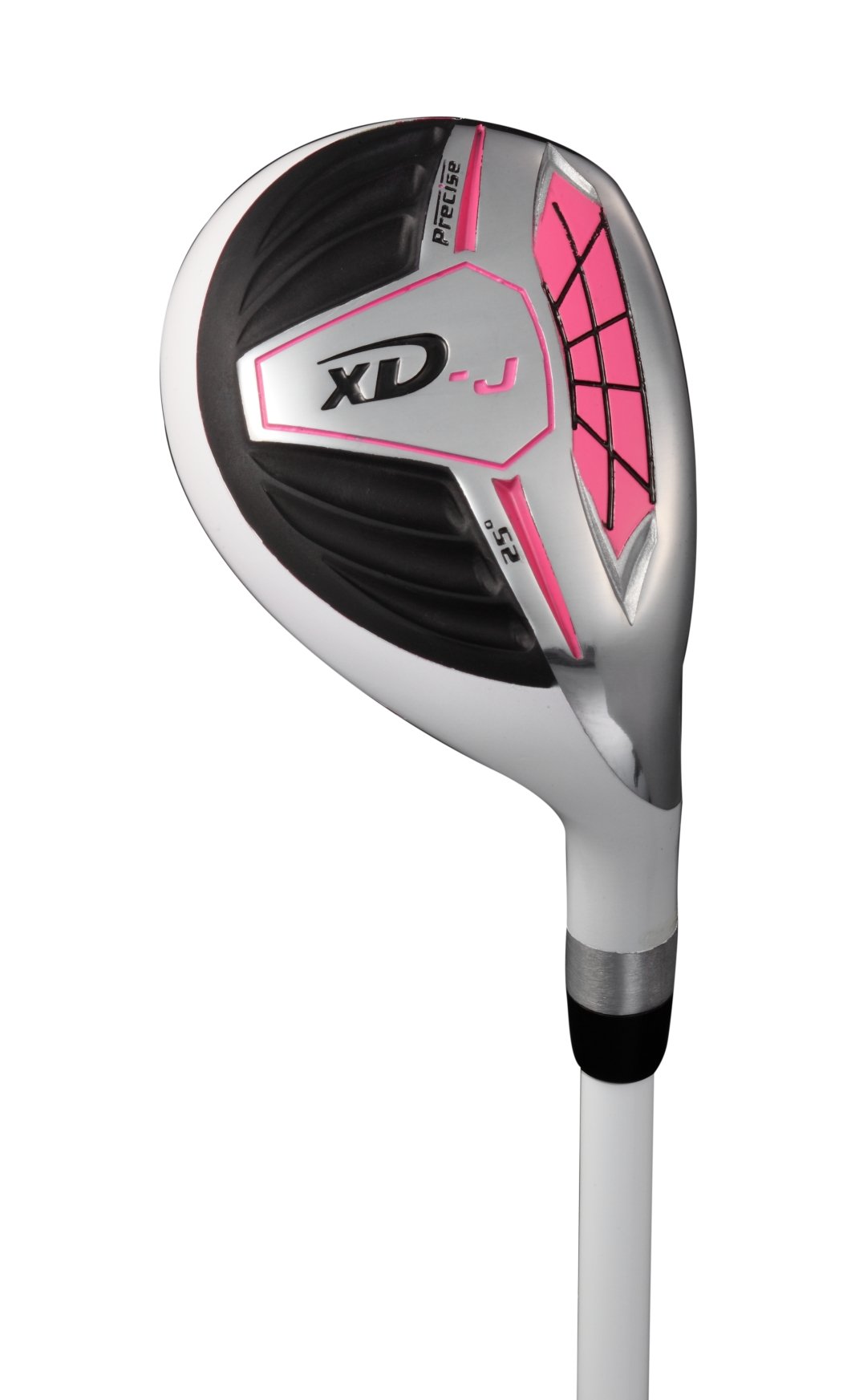 Remarkable Girls Right Handed Pink Junior Golf Club Set for Age 3 to 5 (Height 3' to 3'8") Set Includes: Driver (15"), Hybrid Wood (25*), 7 Iron, Putter, Bonus Stand Bag & 2 Headcovers