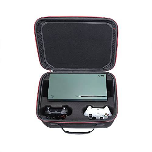 RLSOCO Carrying Case for Xbox Series X, Fits 1 Console, 2 Controllers, Storage Case For Xbox Games And Accessories (Case Only)