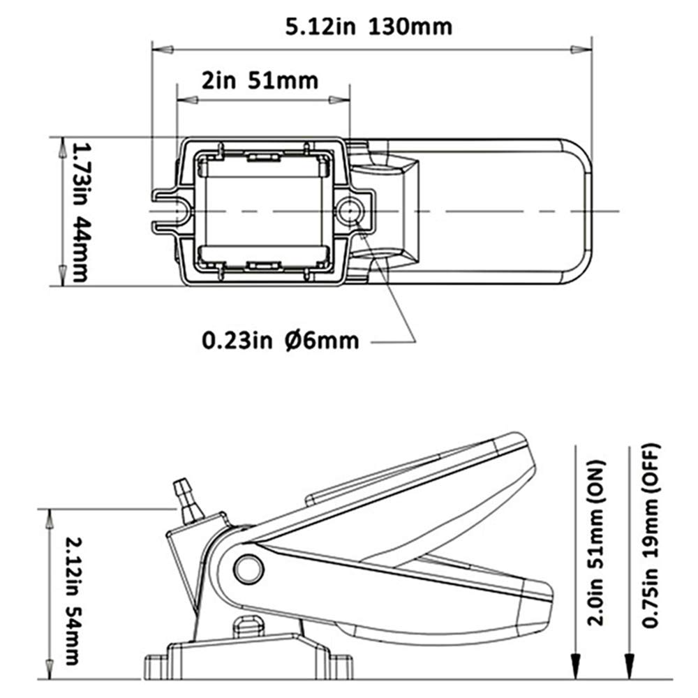 creatorele DC 12V 24V 32V Automatic Boat Bilge Float Switch Bilge Switches Flow Sensor for Automatic Electric Water Pump