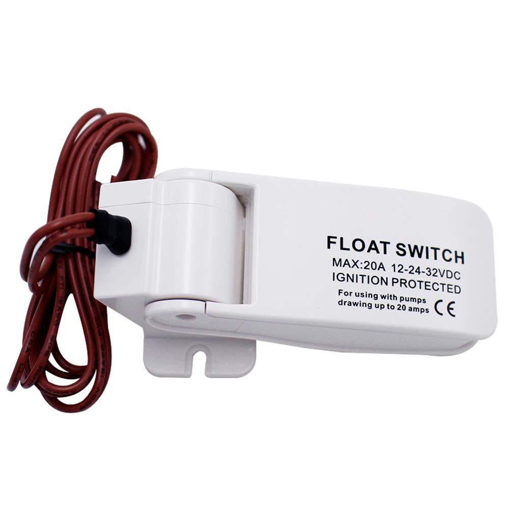 creatorele DC 12V 24V 32V Automatic Boat Bilge Float Switch Bilge Switches Flow Sensor for Automatic Electric Water Pump