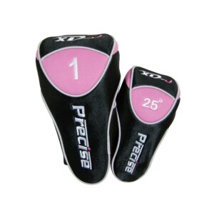 Left Handed Pink Junior Golf Club Set for Age 9 to 12