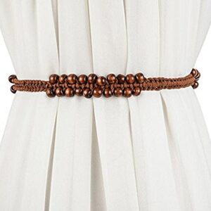 Cinlan Women's Bohemian Style Rope Braid Waist Belt (Style8), Medium