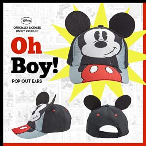 Disney Boys Mickey Mouse Cotton Baseball Cap - 100% Cotton