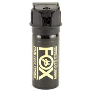 fox labs 152ftmdb flip top 1.5oz pepper spray fogger (cone) pattern