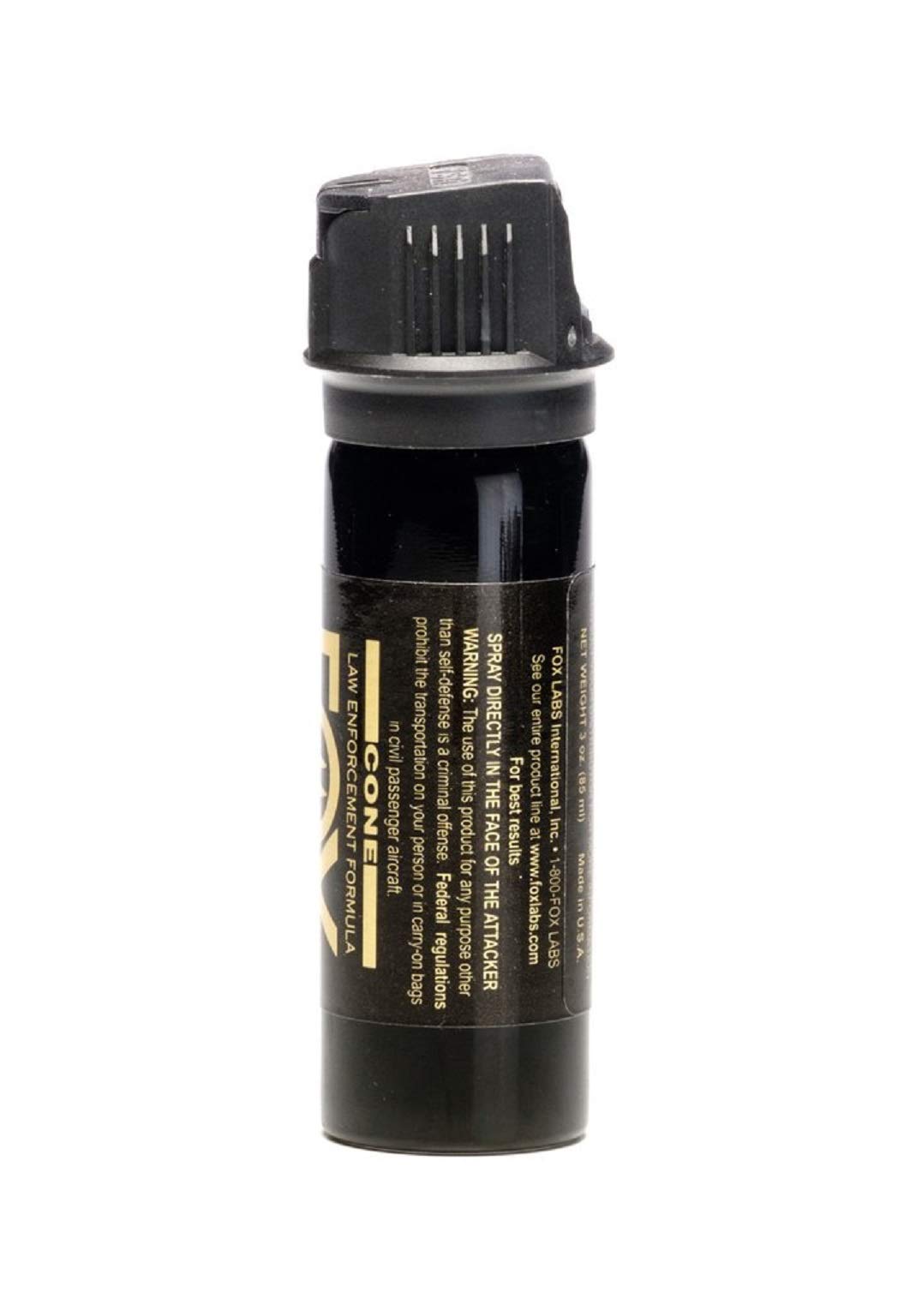 Fox Labs 152FTMDB Flip Top 1.5oz Pepper Spray Fogger (CONE) Pattern