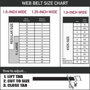 Buckle-Down mens Buckle-down Web Checkered 1.25" Belt, Multicolor, 1.25 Wide - Fits up to 42 Pant Size US