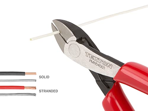 TEKTON Mini Pliers Set, 3-Piece (Long Nose, Flat Nose, Cutting) | PMN99003