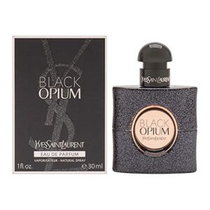 yves saint laurent black opium eau de parfum spray for women, 1 ounce