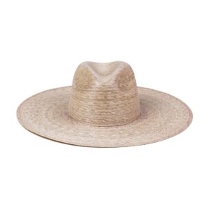 Lack of Color Women's Palma Wide Fedora (Natural Palm Leaf, Small/Medium)