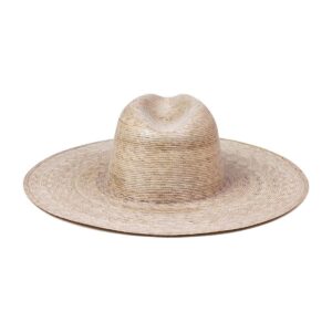 Lack of Color Women's Palma Wide Fedora (Natural Palm Leaf, Small/Medium)