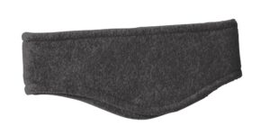 mafoose r-tek stretch fleece headband ears cover for warmth and shape midnight heather