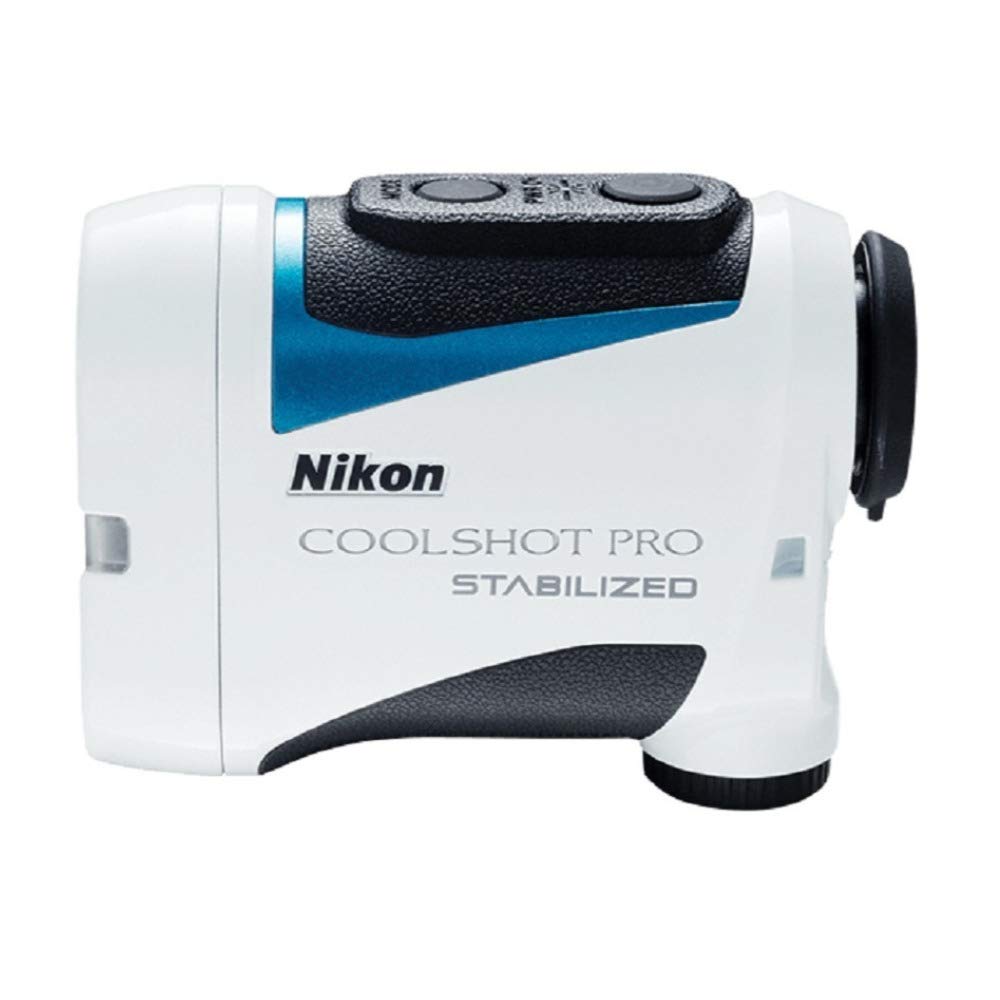 Nikon Coolshot Pro Stabilized Golf Rangefinder Standard Version White, Large