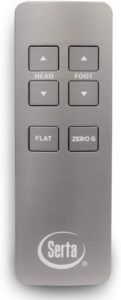 new serta motion iseries or motion essentials iii replacement remote control for adjustable beds