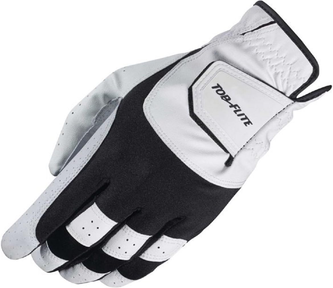 Top Flite Men's Gamer Golf Glove - White