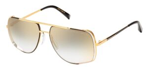 dita midnight special yellow gold black/gold dark grey shaded 60/16/140 men sunglasses