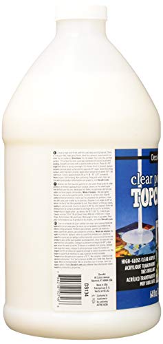 Decoart Clear Pouring Topcoat 64oz