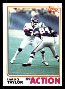 1982 topps #435 lawrence taylor ia nm-mint ny giants