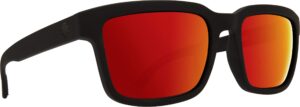 spy men's sport sunglasses, matte black, taille unique