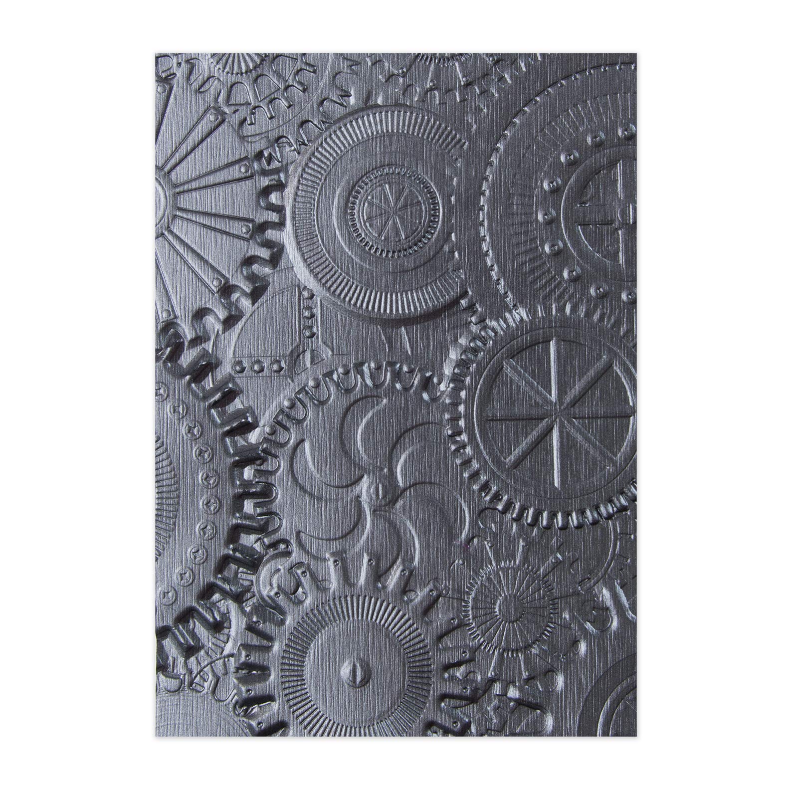 Sizzix 3-D Texture Fades Embossing Folder, Gray