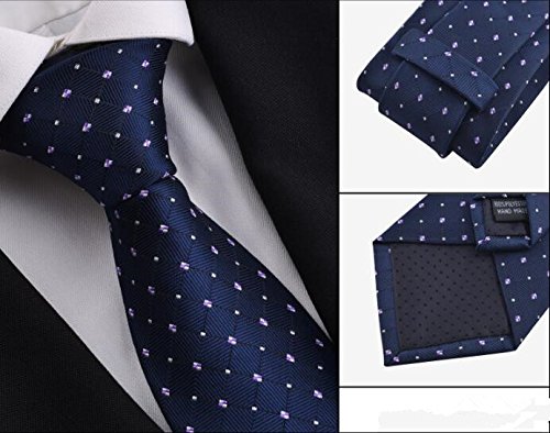 WeiShang Lot Classic Men's Silk Tie Necktie Woven JACQUARD Neck Ties