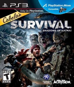 ps3 cabela's bundle shadows of katmai + african adventures video game hunt