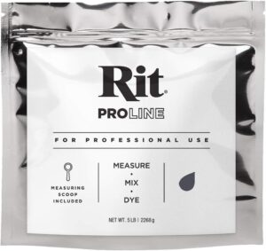 rit dye proline 5 lb powder dye (black)