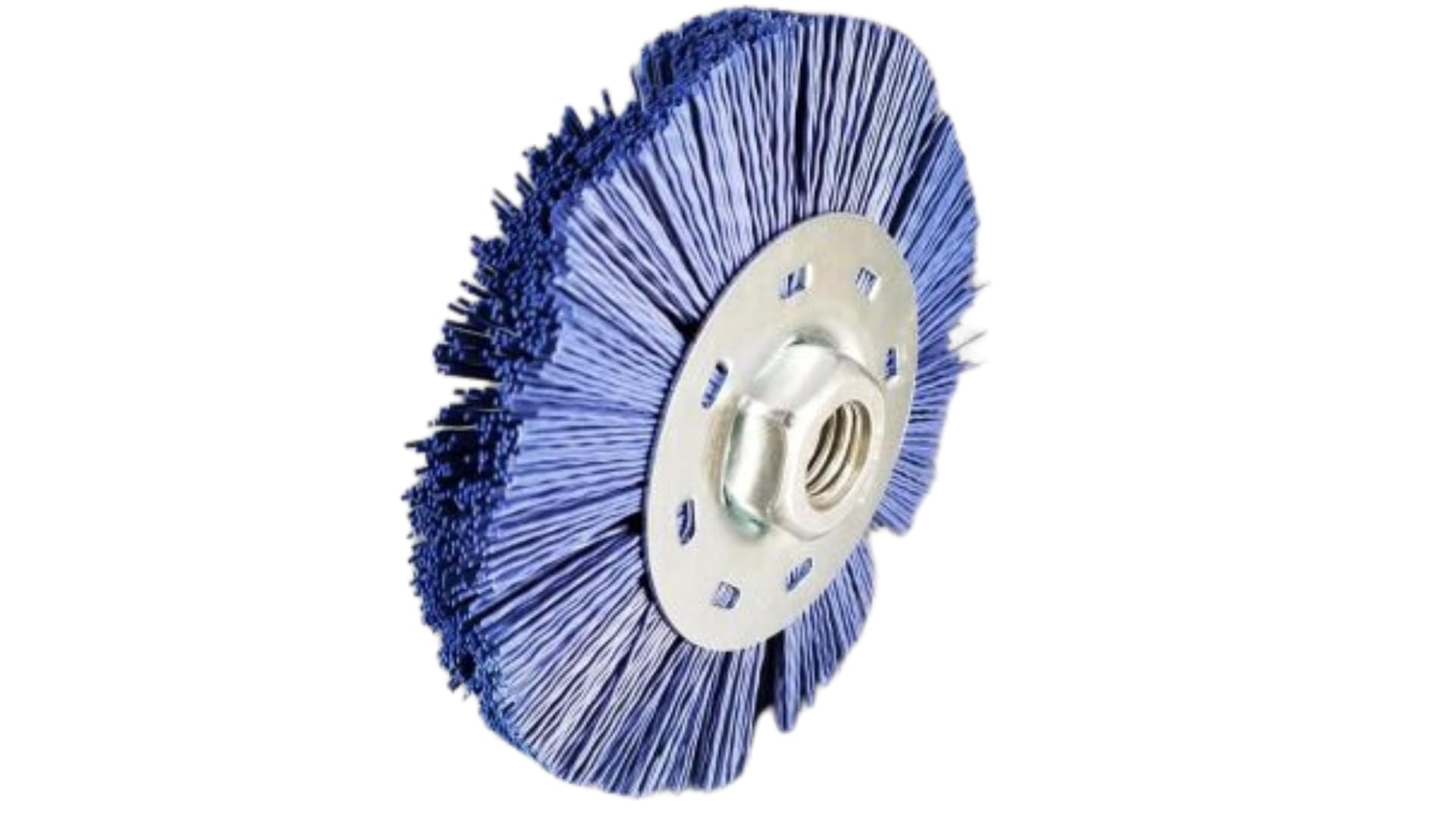 Dico Products 7200079 Brush with 5/8"-11 Thread, 4.5", Blue