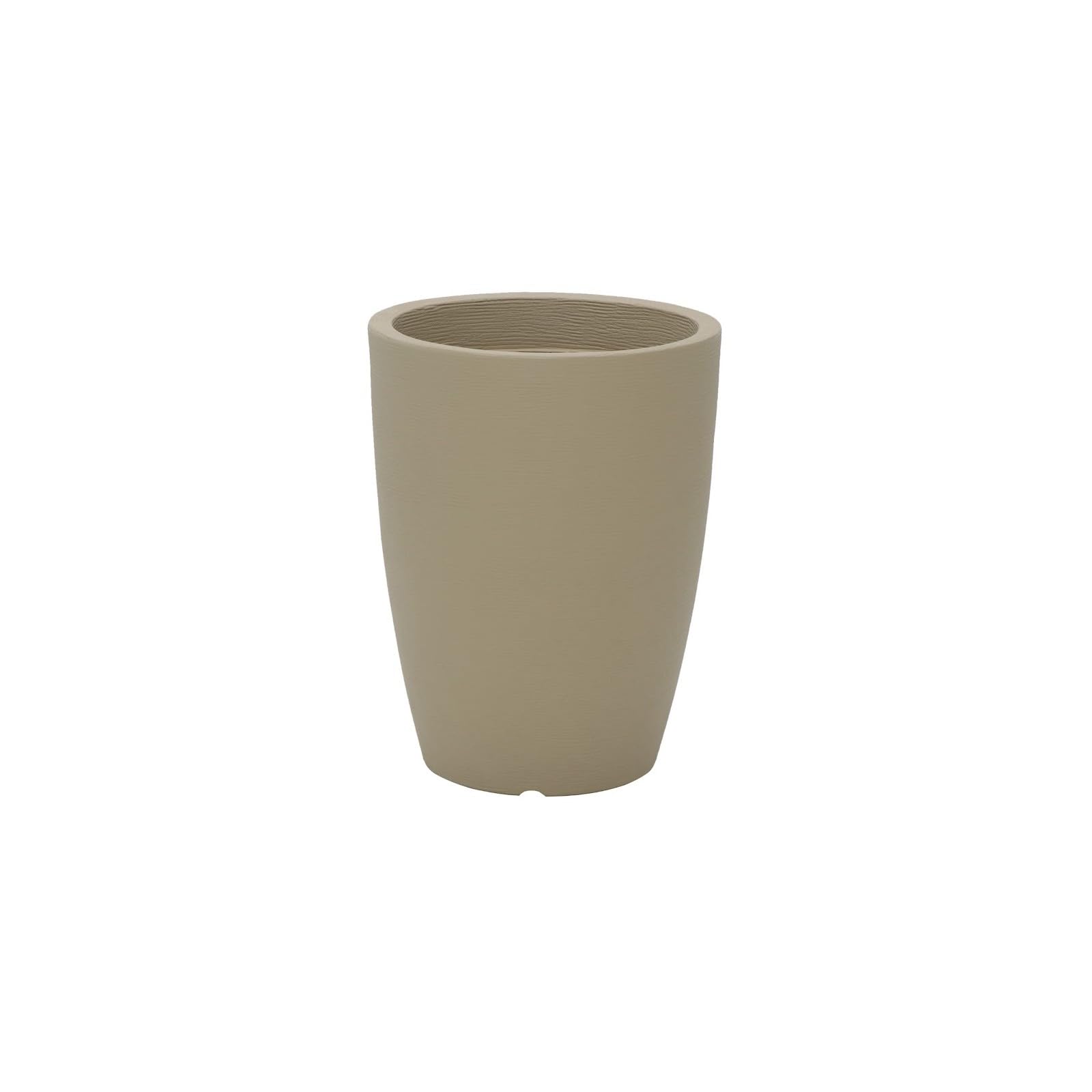 Tramontina Thai Plant Pot Plastic Beige Diameter 36 x Height 48 cm Weatherproof Volume 30 litres