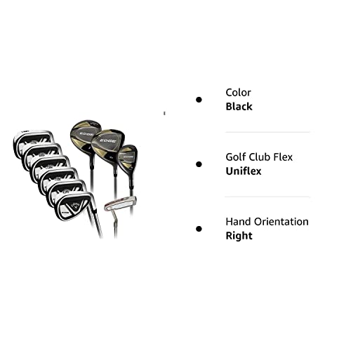 Callaway Edge 10 Piece Golf Set - Right Handed