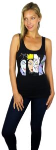 disney womens villains tank top