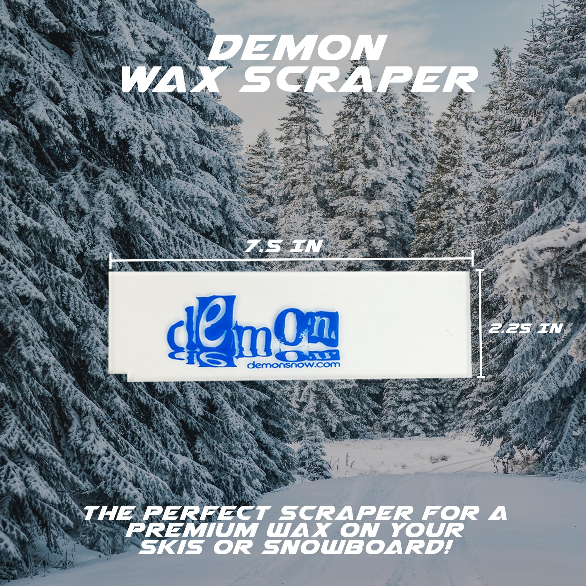 DEMON UNITED Snow Ready Ski Tuning Kit & Snowboard Tuning Kit with Iron- Includes 1.06 LBS of Wax - Good for Over 20 Ski or Snowboard Tune Ups