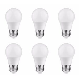 konpway 12v low voltage led light bulbs - warm white 3w(only for 12-36v), pack of 6