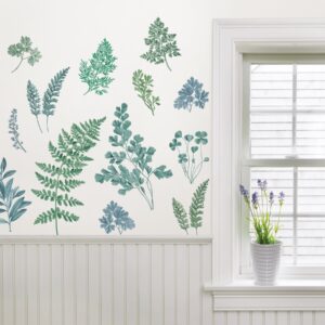 WallPops DWPK2867 Greenery Art Kit Wall Decal, Green